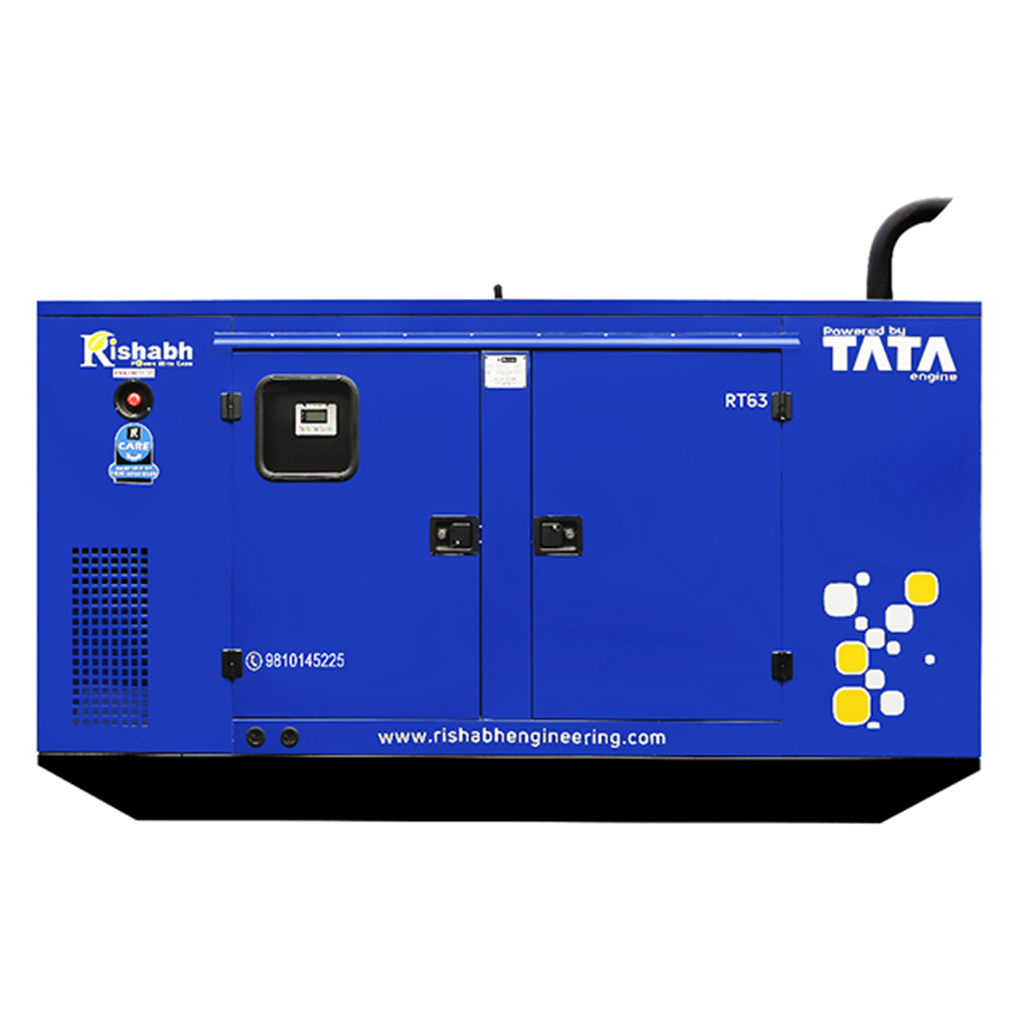 TATA 62.5kva Industrial generators - Rishabh Engineering